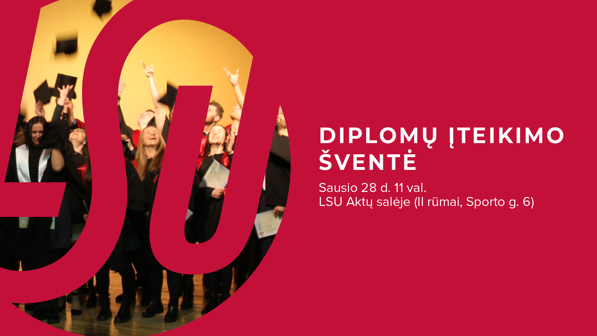 LSU_kvietimas_diplomu svente_2022_facebook_cover | Lietuvos sporto ...
