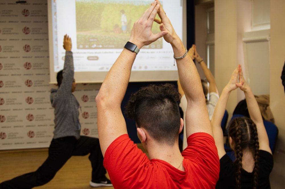 Prof. Chang at LSU-11 | Lietuvos sporto universitetas