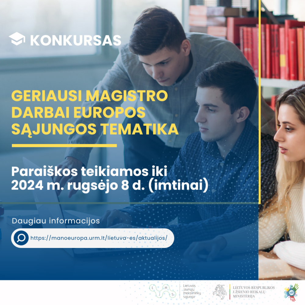 MAGISTRO DARBŲ KONKURSAS | Lietuvos sporto universitetas